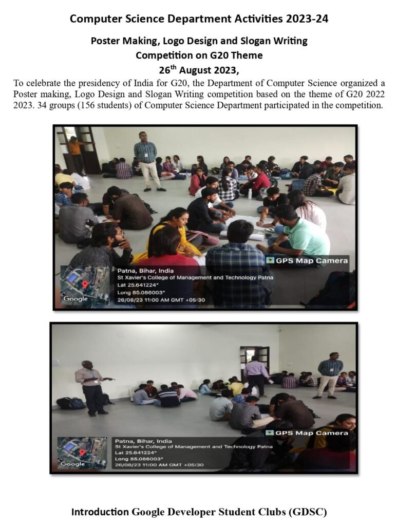 Department of Computer Science - St. Xavier’s College of Management ...